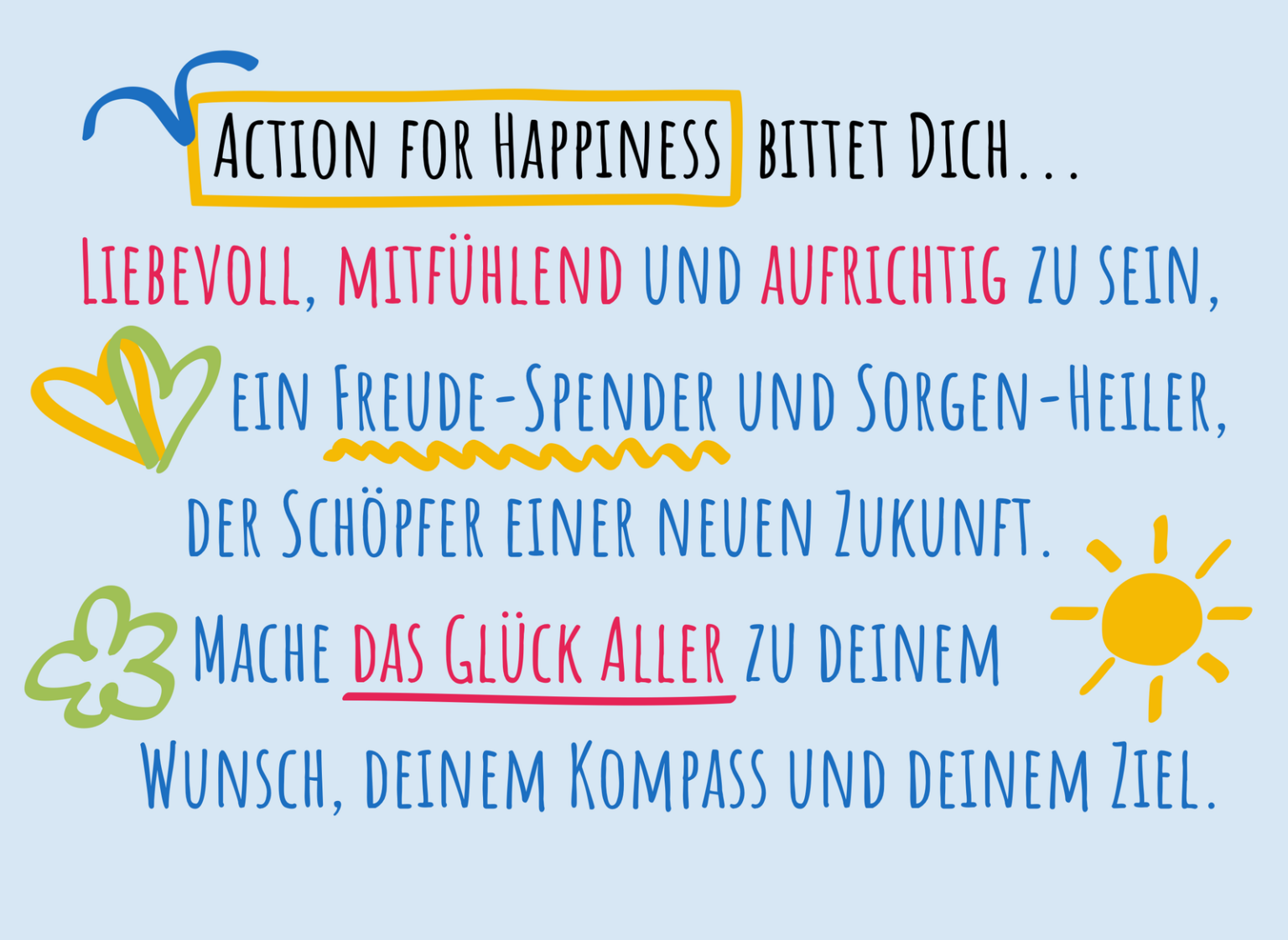 Newsletter März 2026 • Action For Happiness